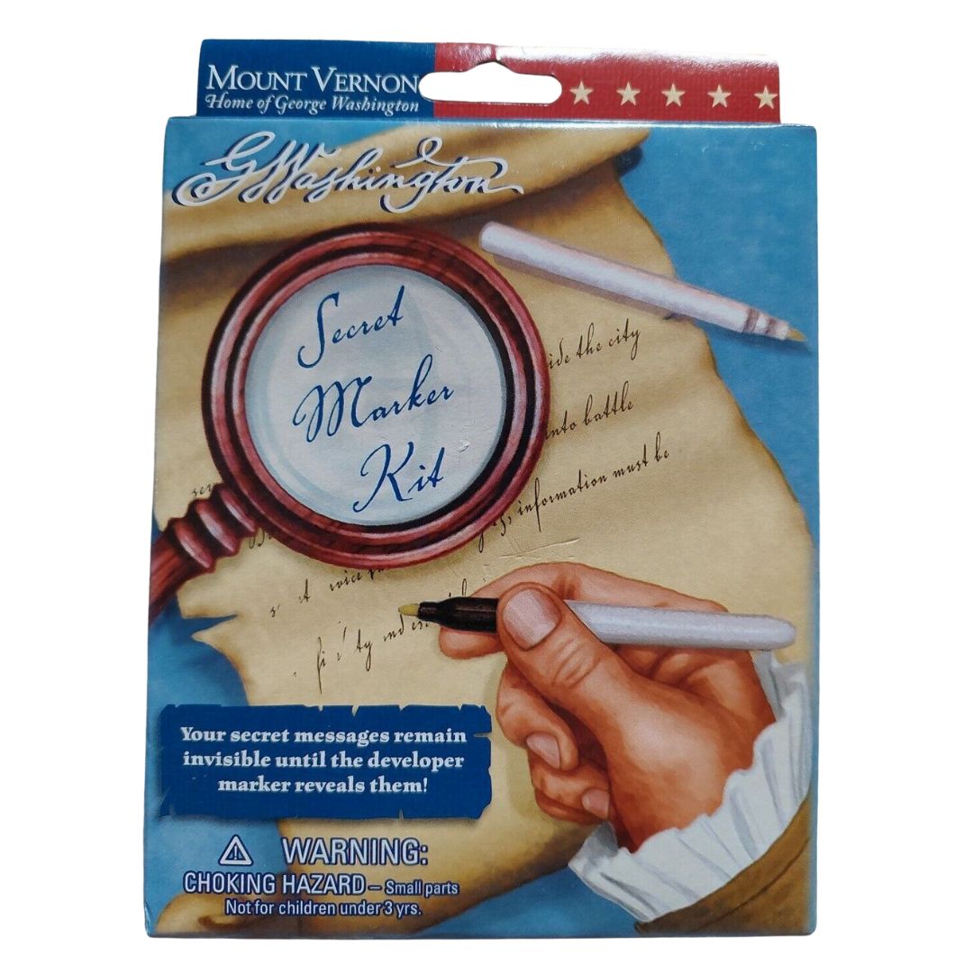 Invisible Ink Secret Marker Set | The Old Town Shop
