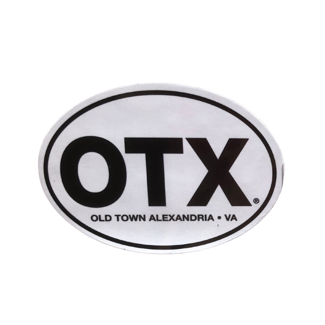 Euro Oval Sticker OTX | The Old Town Shop