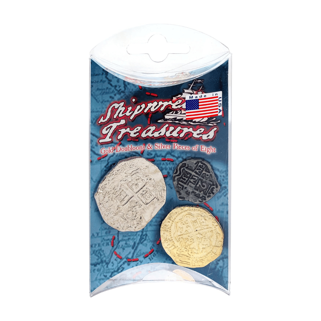 Replica Pirate Treasure Coins | The Old Town Shop